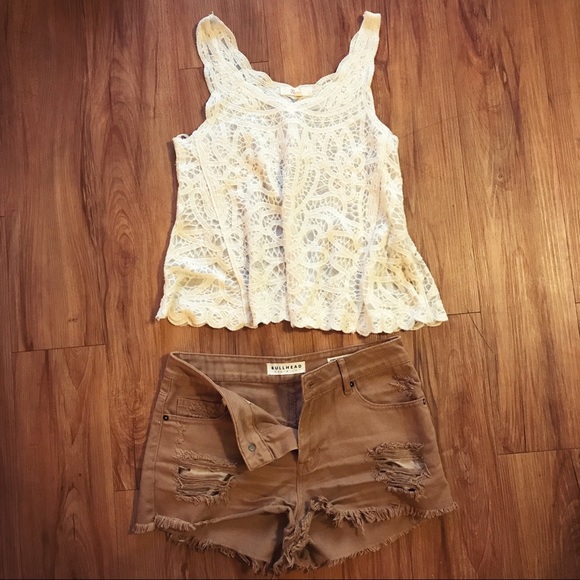 Bullhead | Shorts | Bullhead High Waisted Distressed Shorts | Poshmark